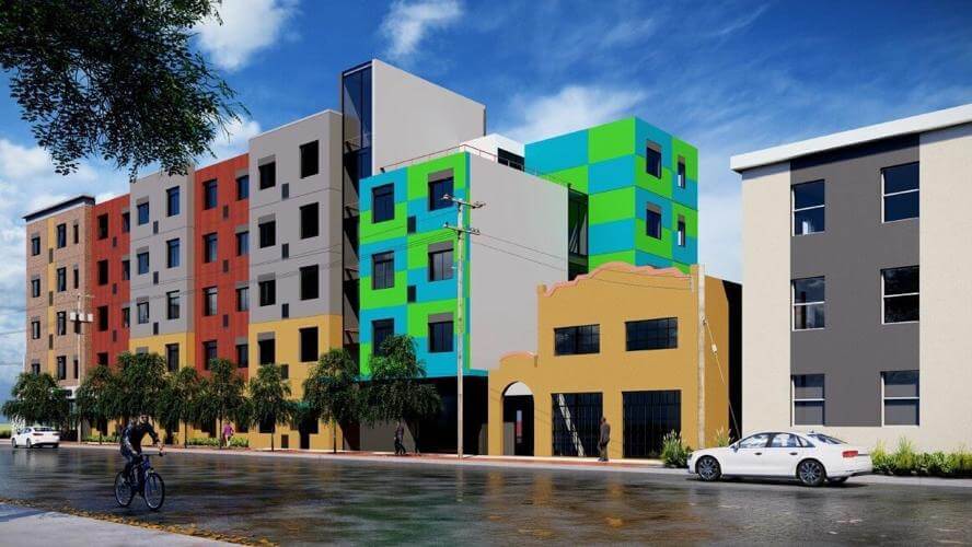 Construction begins on low-cost housing for creatives in downtown ...